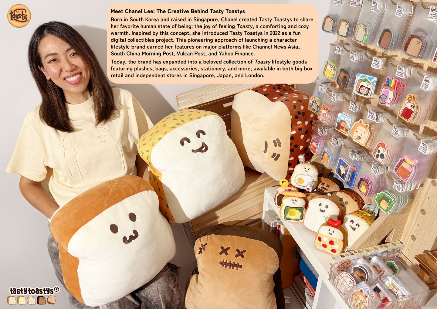 Discover the world of Tasty Toastys